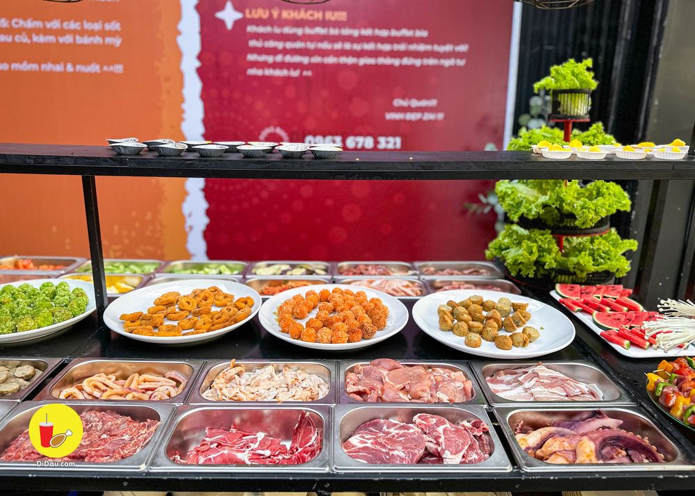 Buffet BBQ theo mùa giá chỉ 125k/người hot nhất Bình Thạnh