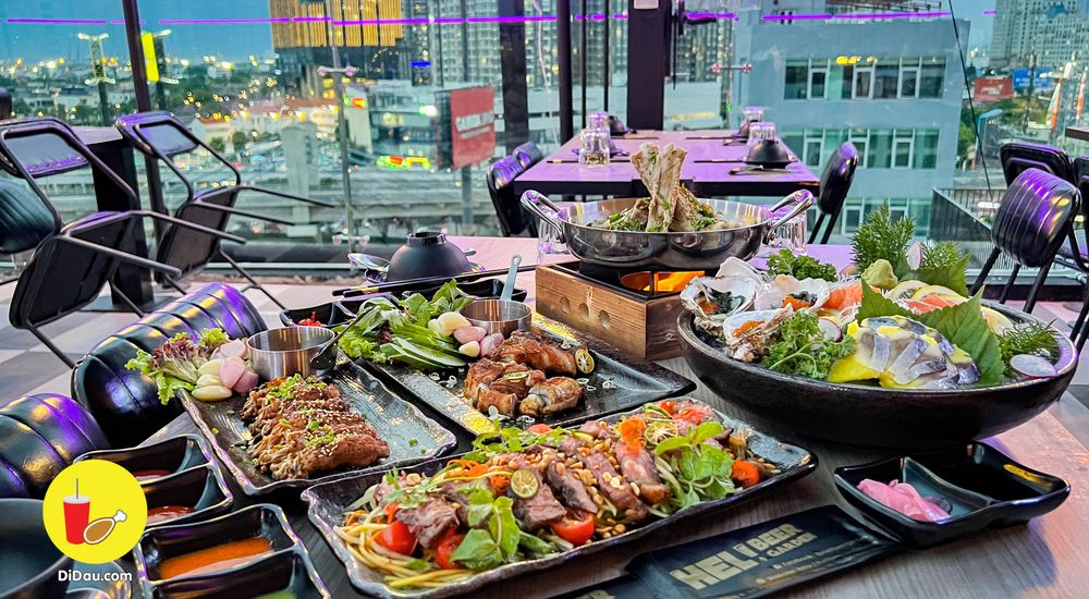Sửng sốt quán HELI BEER GARDEN có view cận cảnh toà nhà Landmark 81 ...