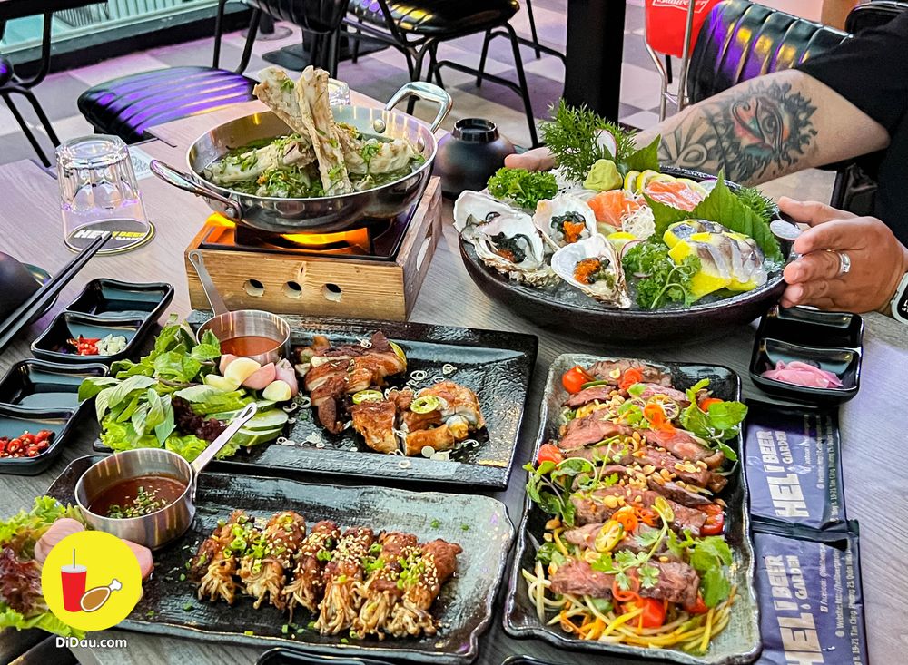 Sửng sốt quán HELI BEER GARDEN có view cận cảnh toà nhà Landmark 81 ...